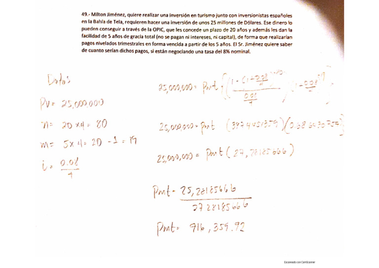 Ejercicio 49 Guia Tercer Parcial | PDF