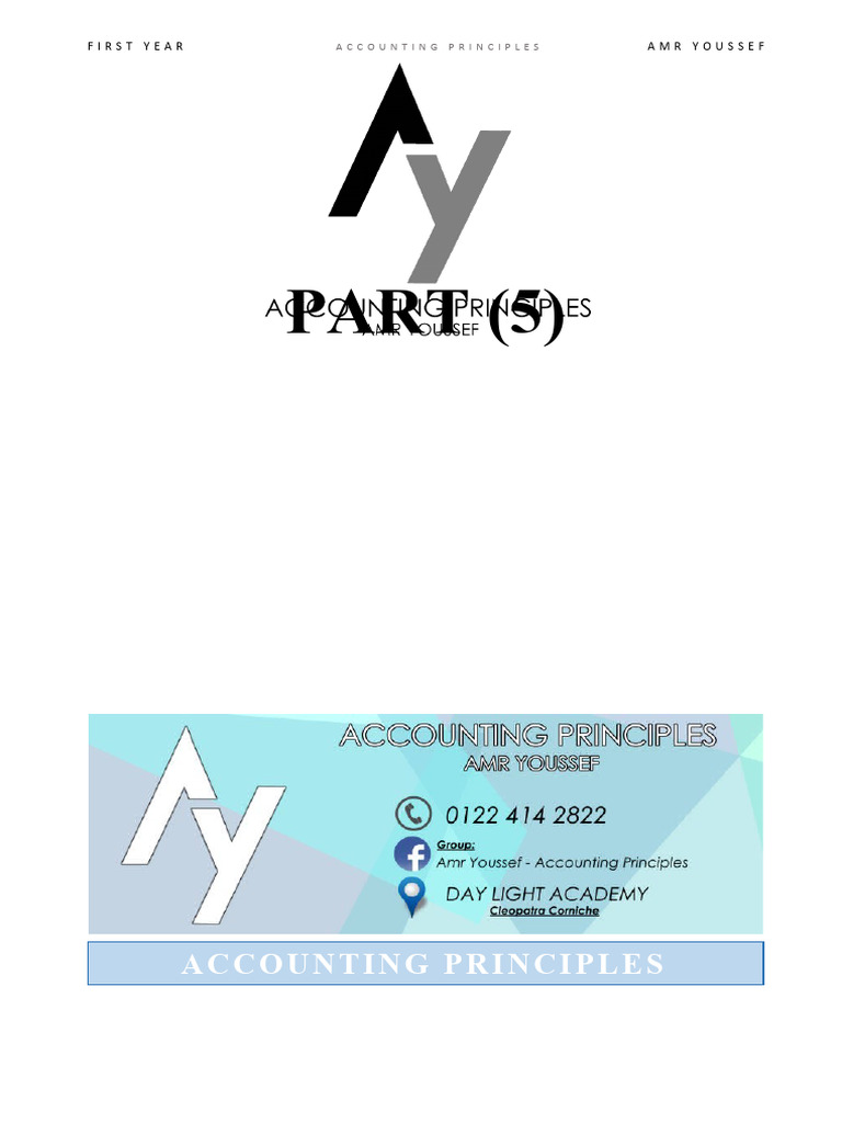 Part 5 - Accounting | PDF | Debits And Credits | Service Industries