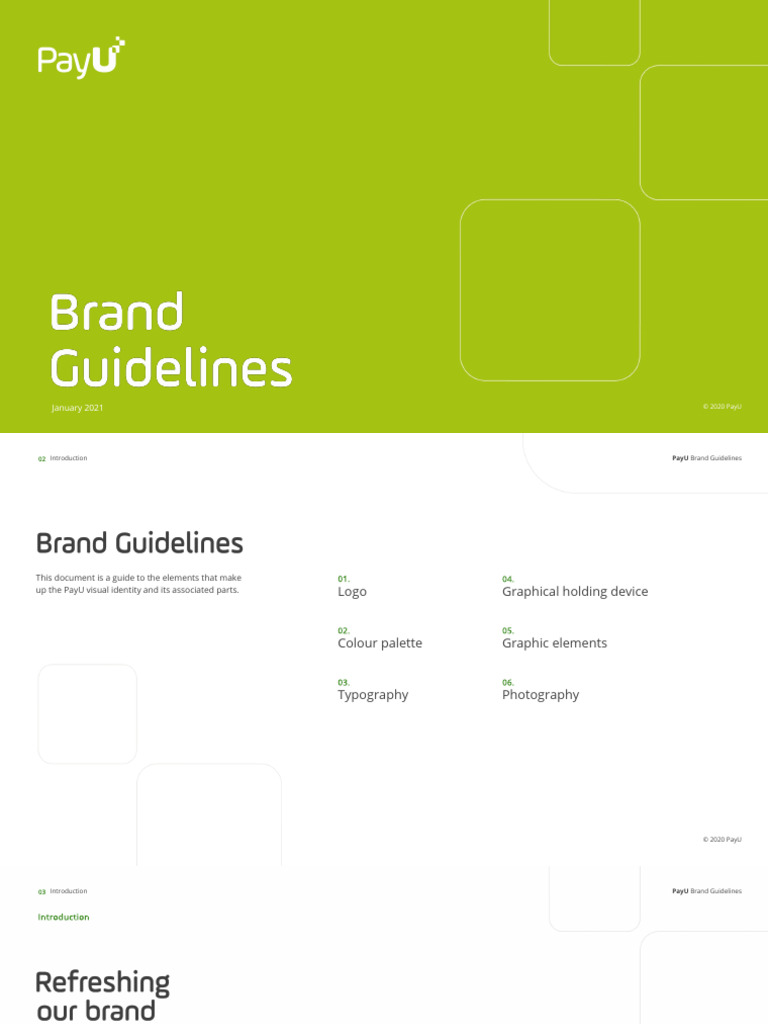 PayU 2021 | PDF | Logos | Typography