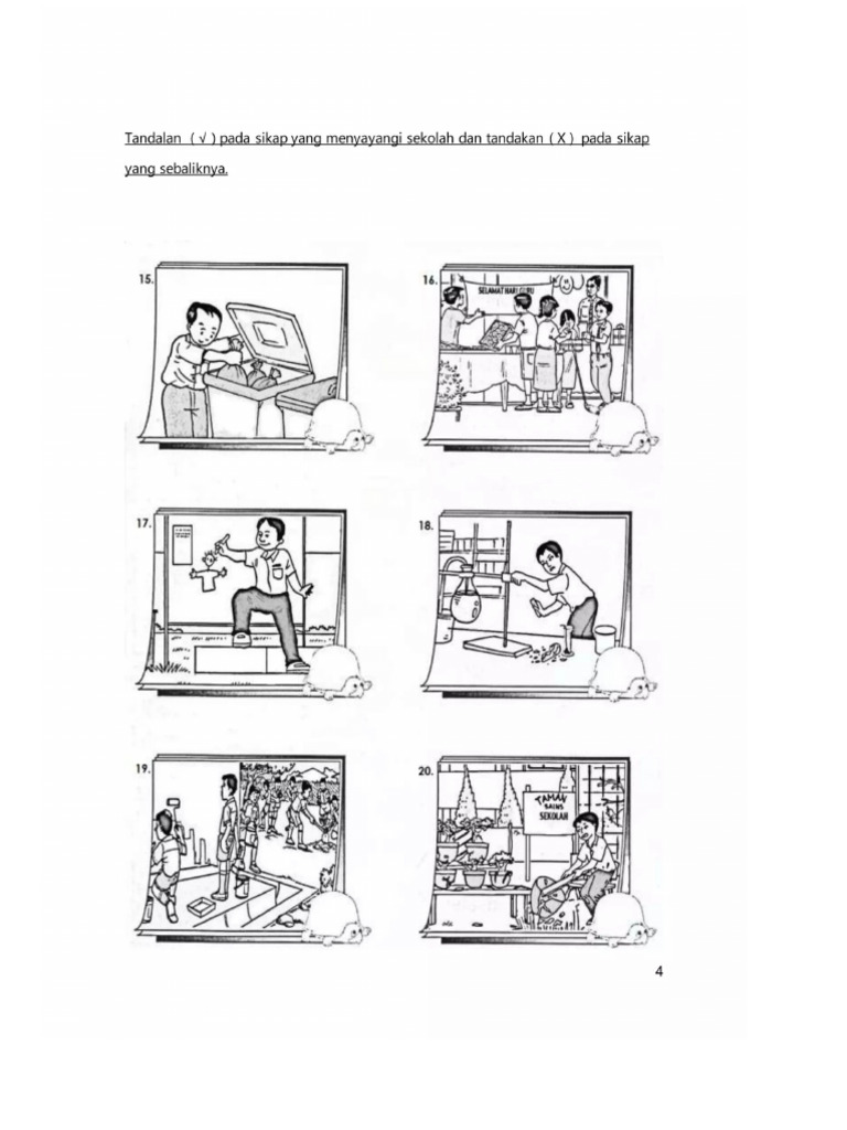 Pendidikan Moral Tahun 1 | PDF