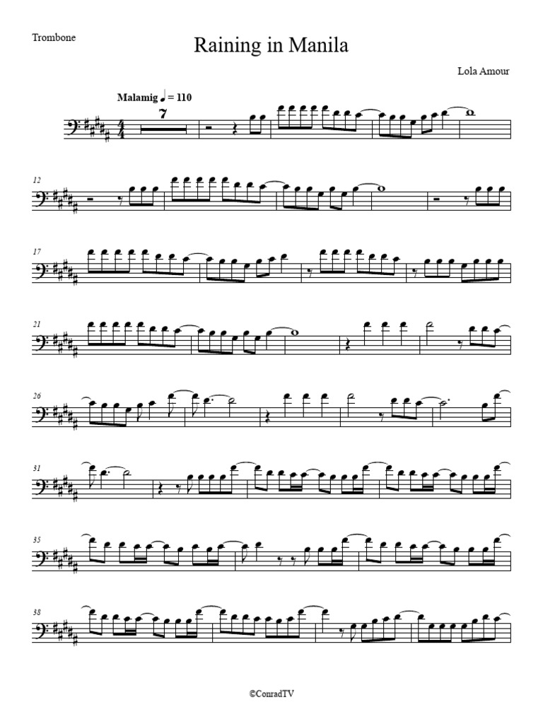 Raining in Manila | PDF