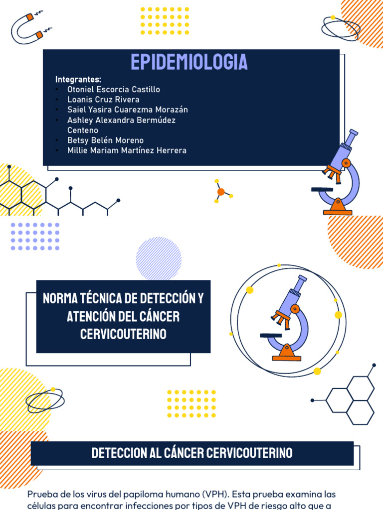 Epidemio | PDF | Cáncer de cuello uterino | Epidemiología