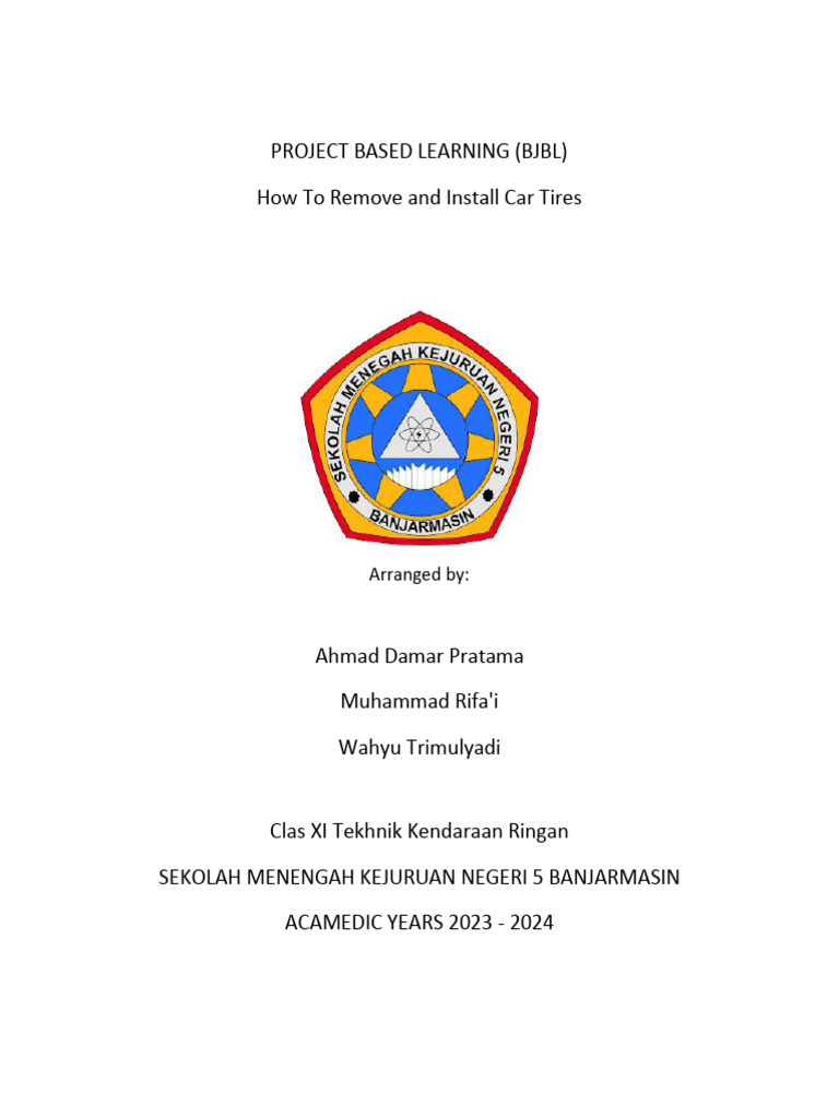 Laporan Bahasa Inggris Kelompok 2 | Download Free PDF | Project Based Learning | Learning