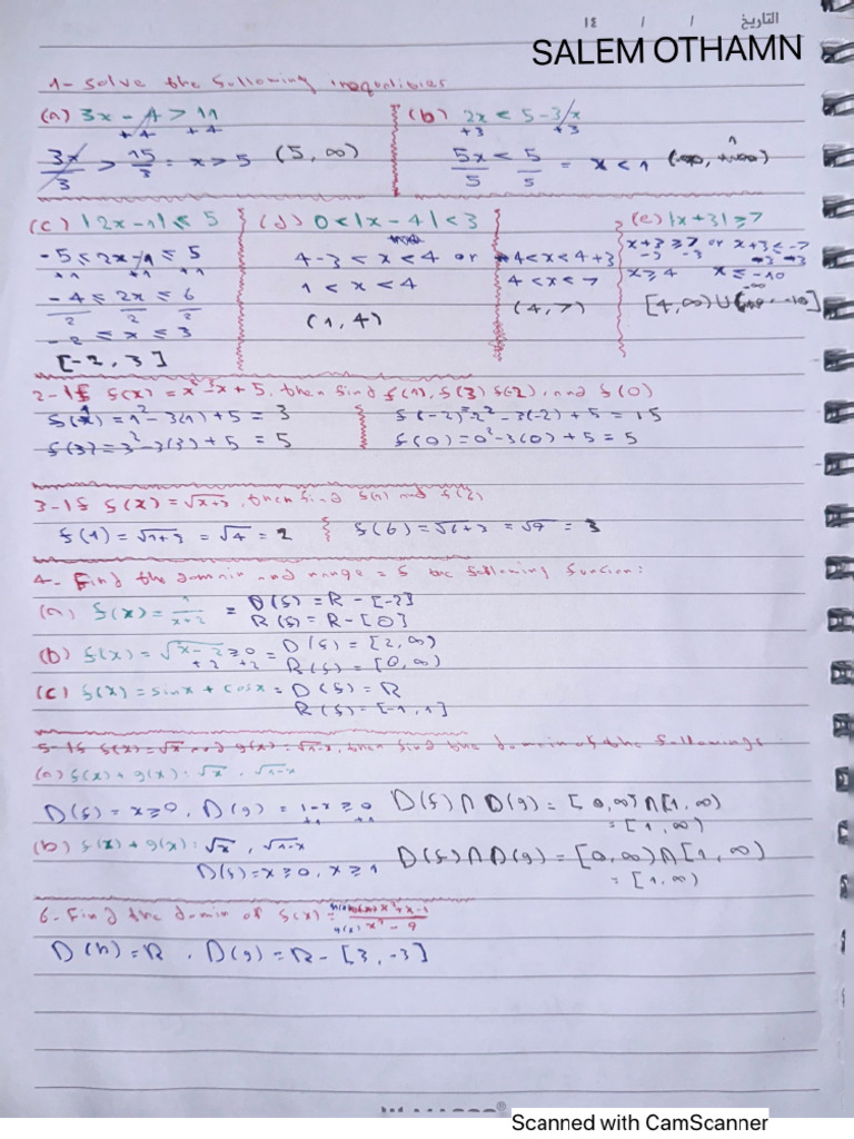 Tutorial 1 First Homework Pdf