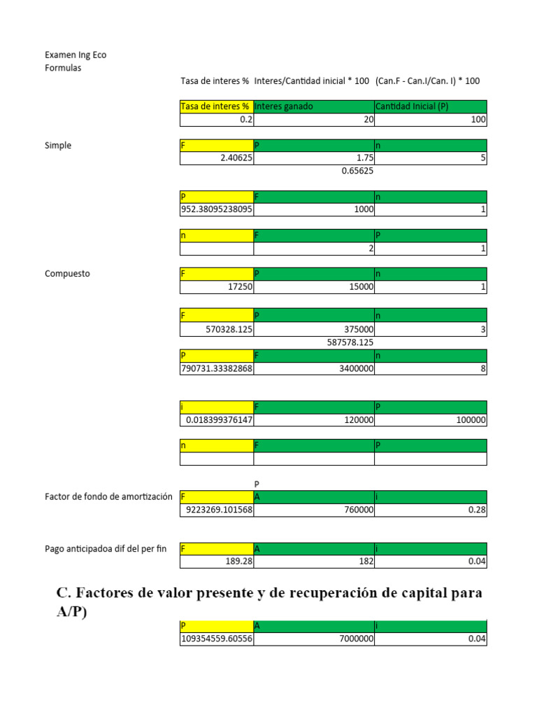 Examen Eco Ing | PDF | Economias | Servicios financieros