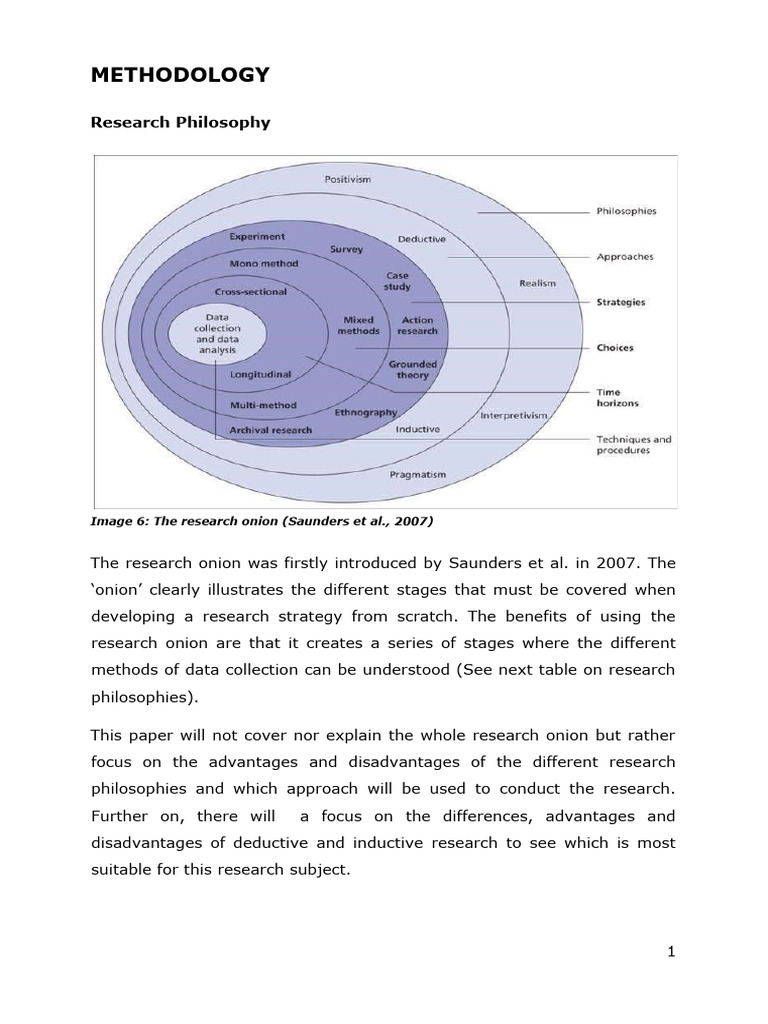 Methodology | PDF | Methodology | Quantitative Research