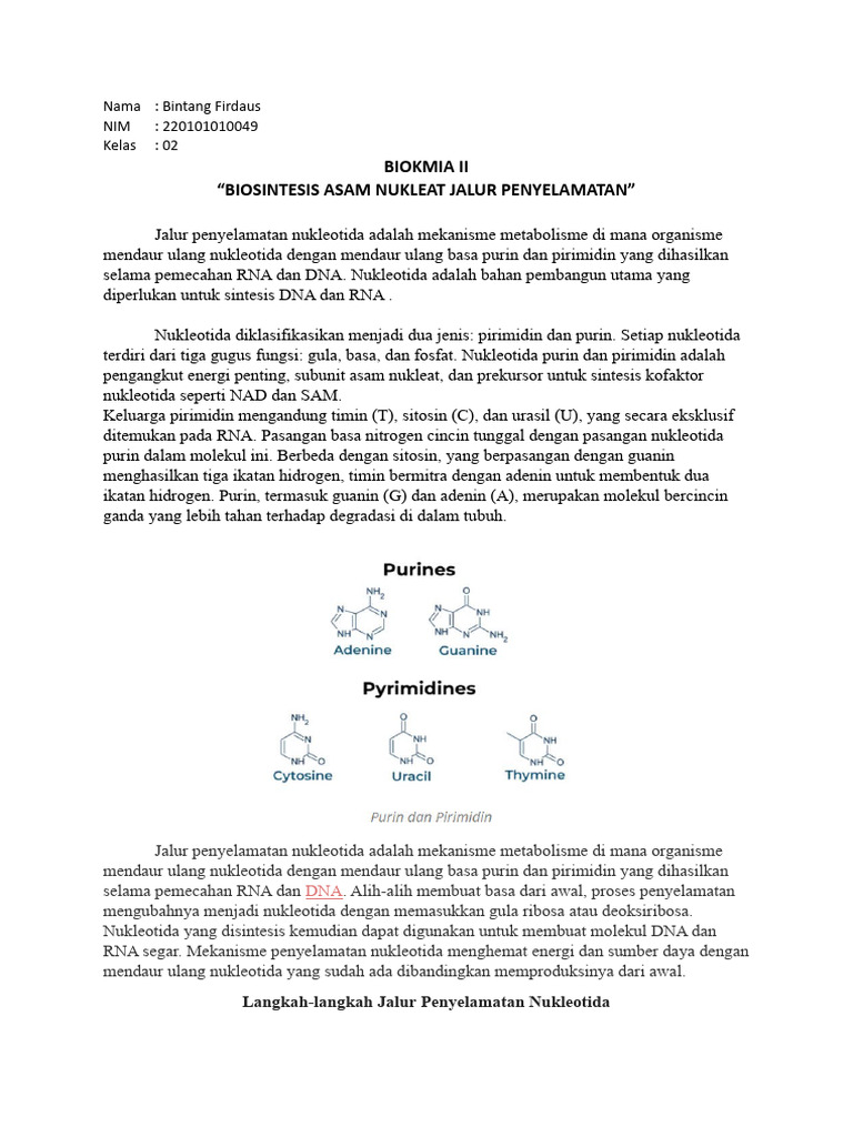 Biokim DRH T | PDF | Kesehatan Holistik | Sains & Matematika