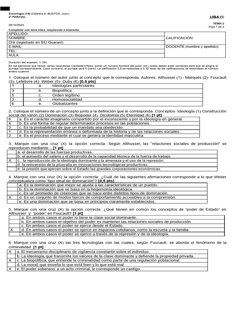 Tema2 2° Parcial 2c23 | PDF