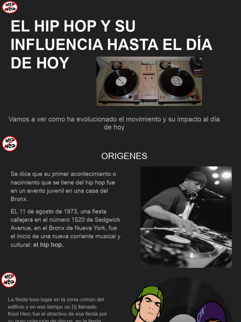 El Hip Hop y Su Influencia Hasta El Día de Hoy-2 | Descargar gratis PDF ...