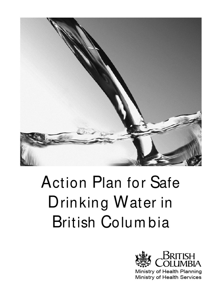 Action Plan For Safe Drinking Water in BC | PDF | Drinking Water | Water