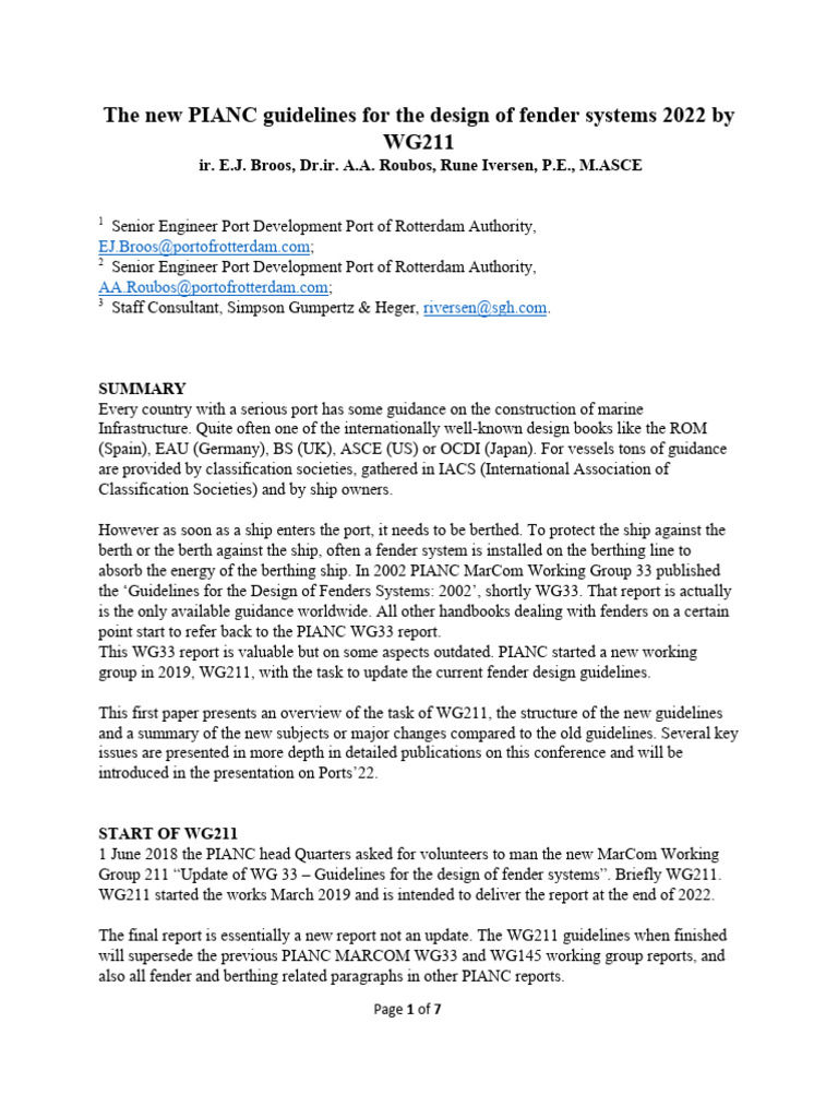 Ports 22 Introduction PIANCWG211 | PDF | Shipping