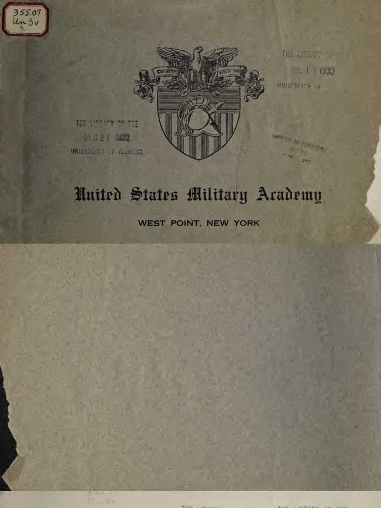 History of the U.S. Military Academy | PDF | United States Military ...