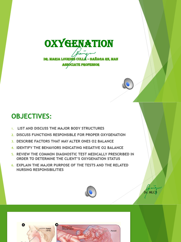 Oxygenation Lesson 3 | PDF | Breathing | Lung