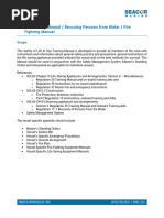 EEBD Donning Instructions TH15 | PDF