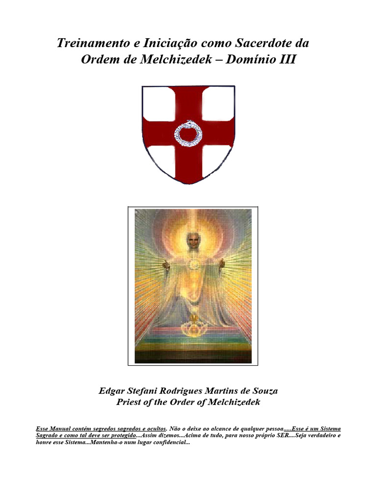 Ordem Melchizedek 3 | PDF | Fé | Deus