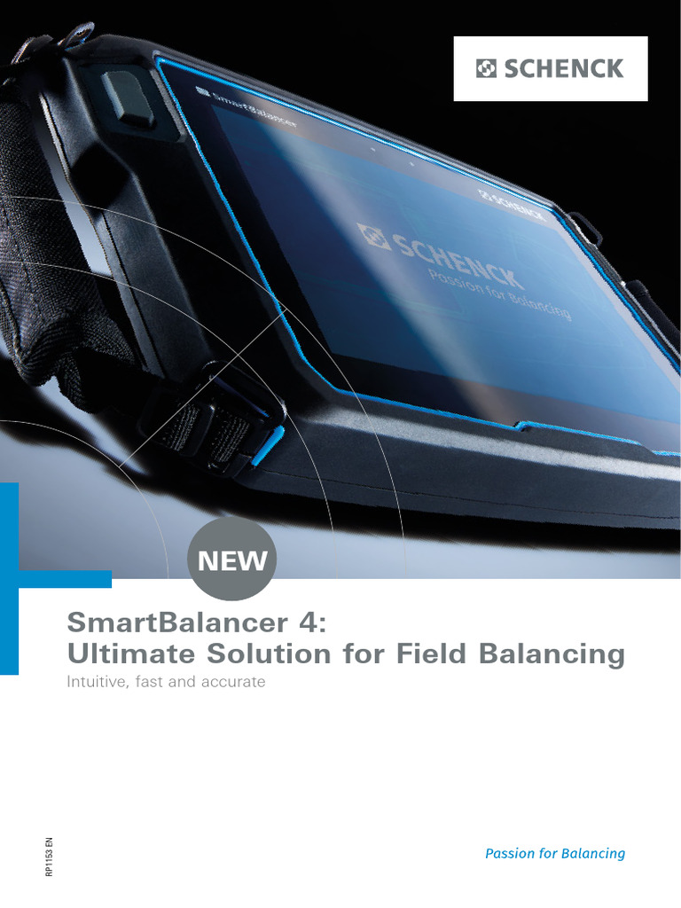 Schenck SmartBalancer 4 en DP | PDF | Resonance | Machines