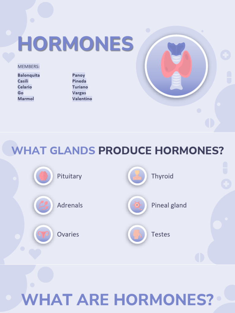 Hormone Group | Download Free PDF | Hormone | Adrenal Gland