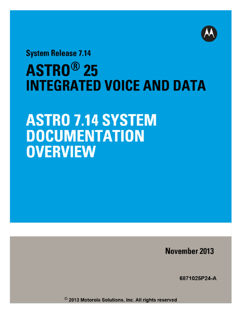 ASTRO 7.14 System Documentation | PDF
