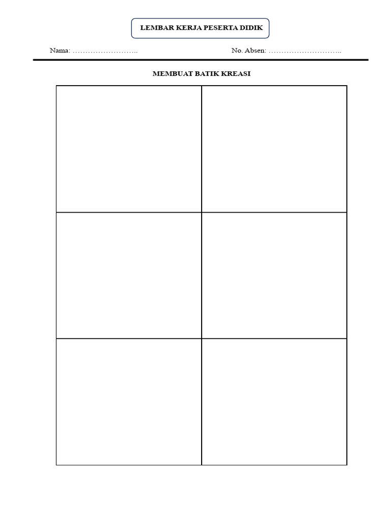 LKPD Batik | PDF