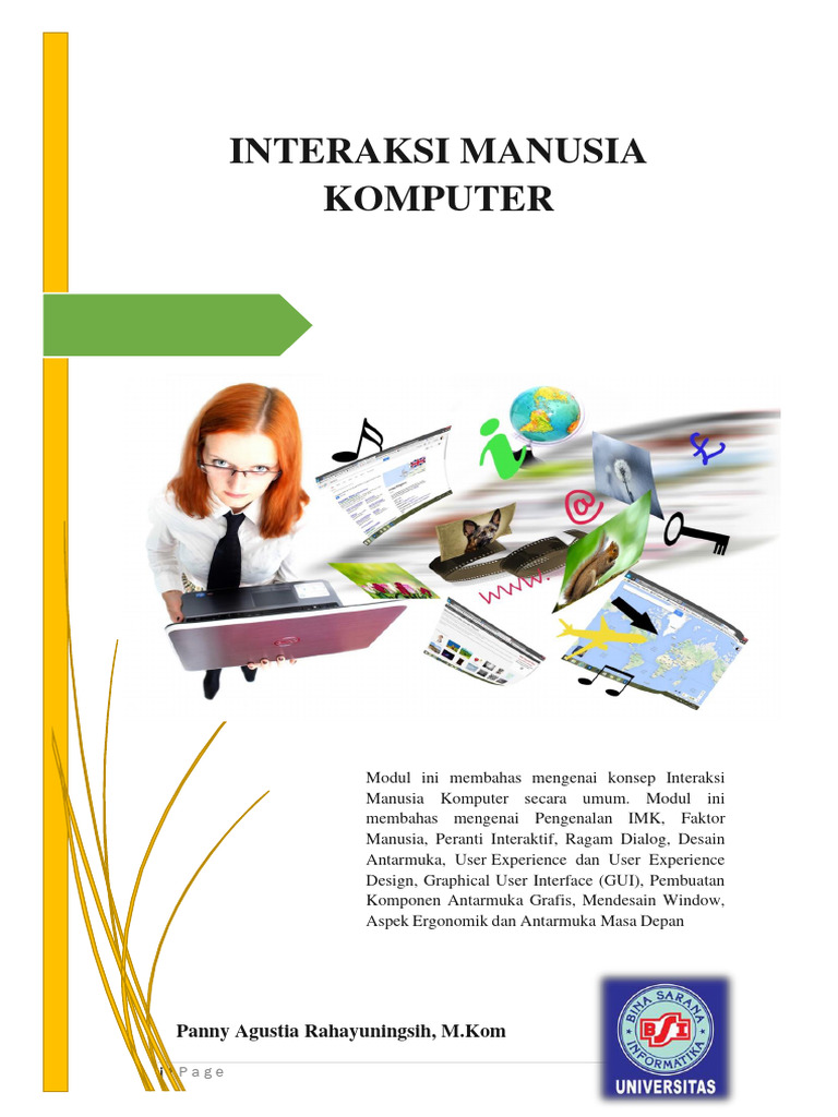 Modul Interaksi Manusia Komputer | PDF | Komputer | Teknologi & Rekayasa