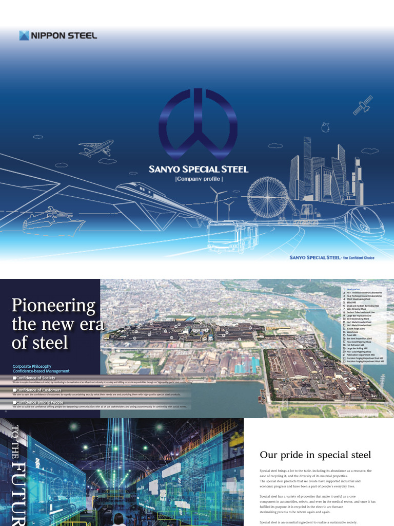 Sanyo Company - Pro - E202209 | PDF | Steel | Steelmaking