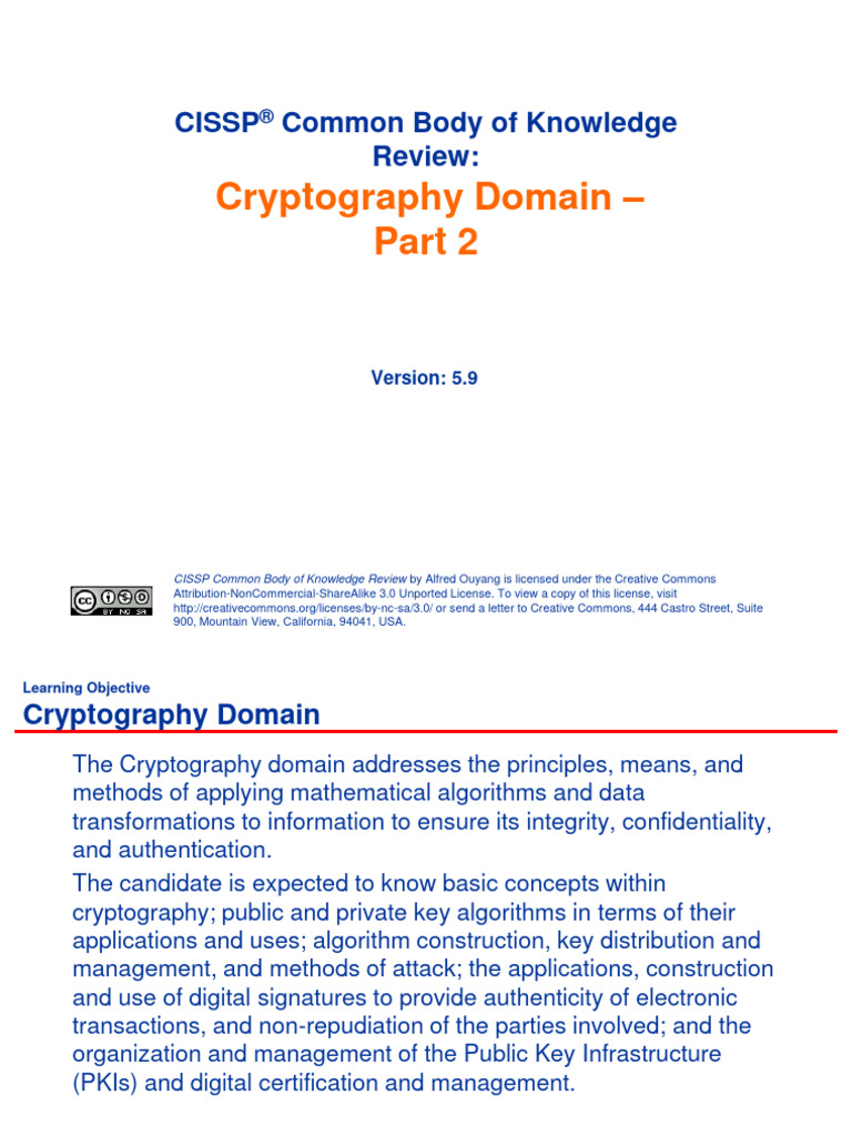 5 Cryptography Part2 | PDF | Transport Layer Security | Cryptography 5 Cryptography Part2 | PDF | Transport Layer Security | Cryptography