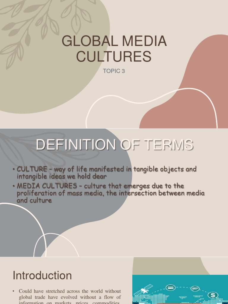 Global Media Cultures Explained | PDF | Globalization | Community