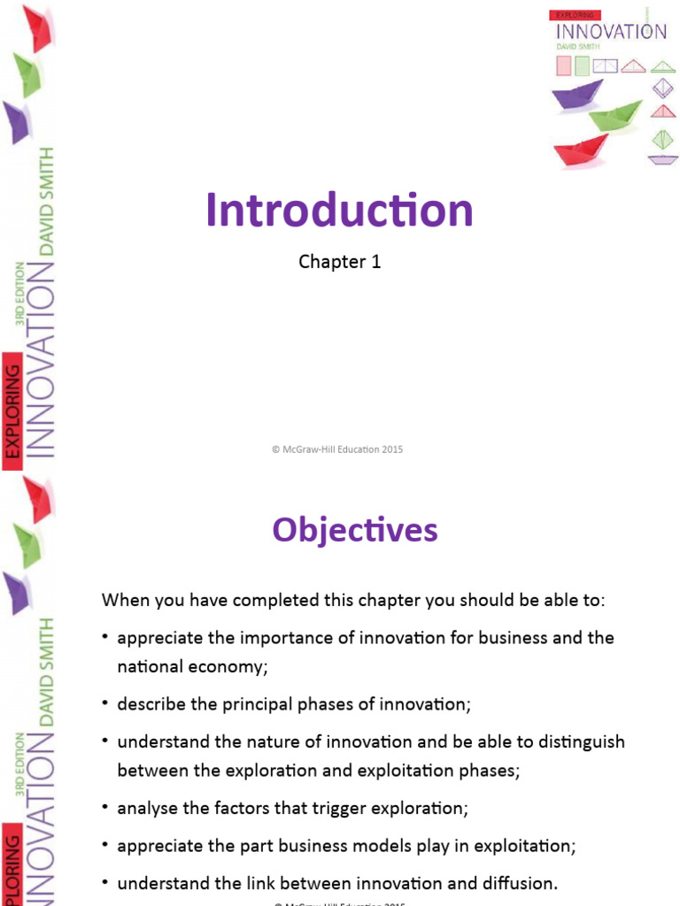 Chapter01 PPT | PDF | Innovation | Business Economics