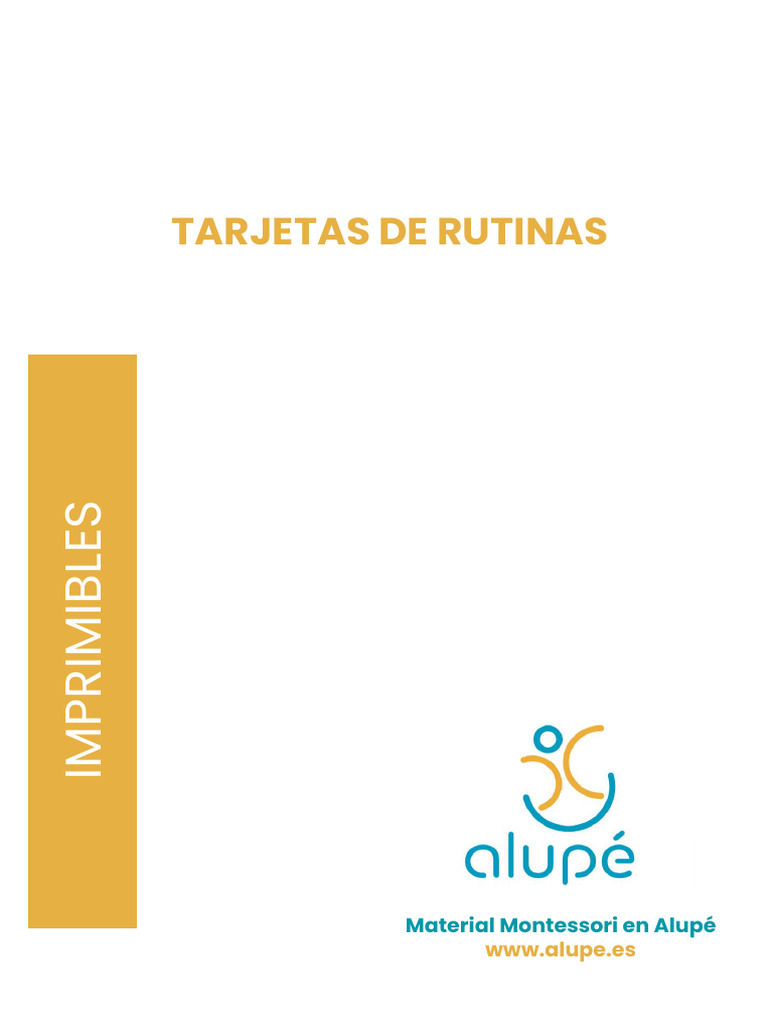 IMPRIMIBLES RUTINAS Alupe | PDF