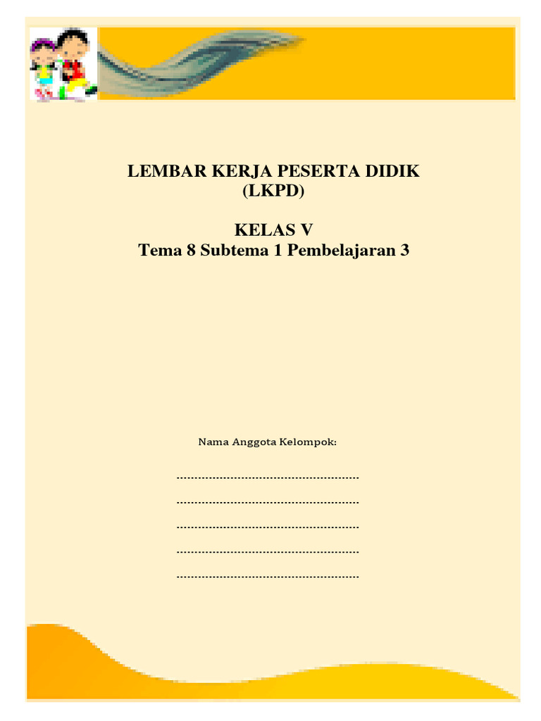 Contoh LKPD | PDF