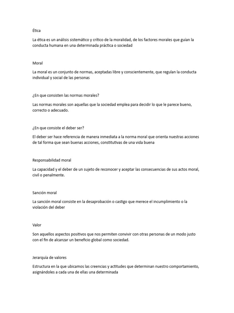 Etica | PDF | Moralidad | Conocimiento