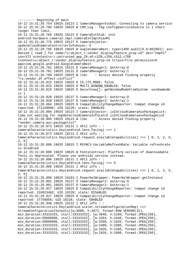 Log Cat 1697139080694 | PDF | Software Engineering | Software