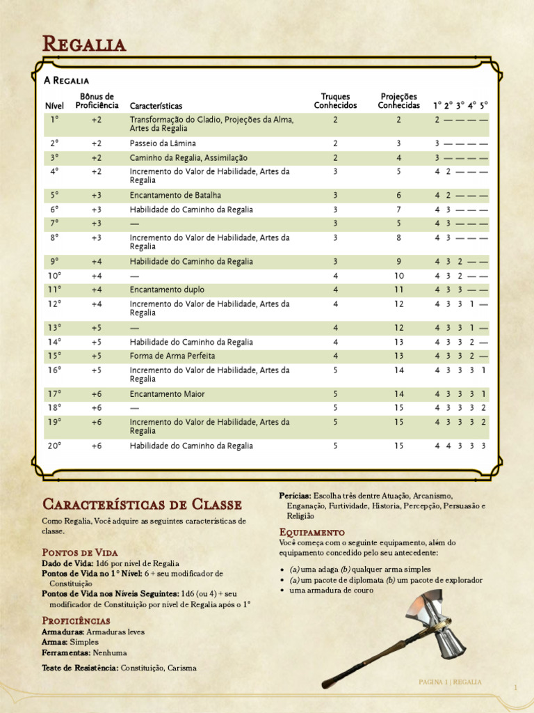 Regalia | PDF | Vida