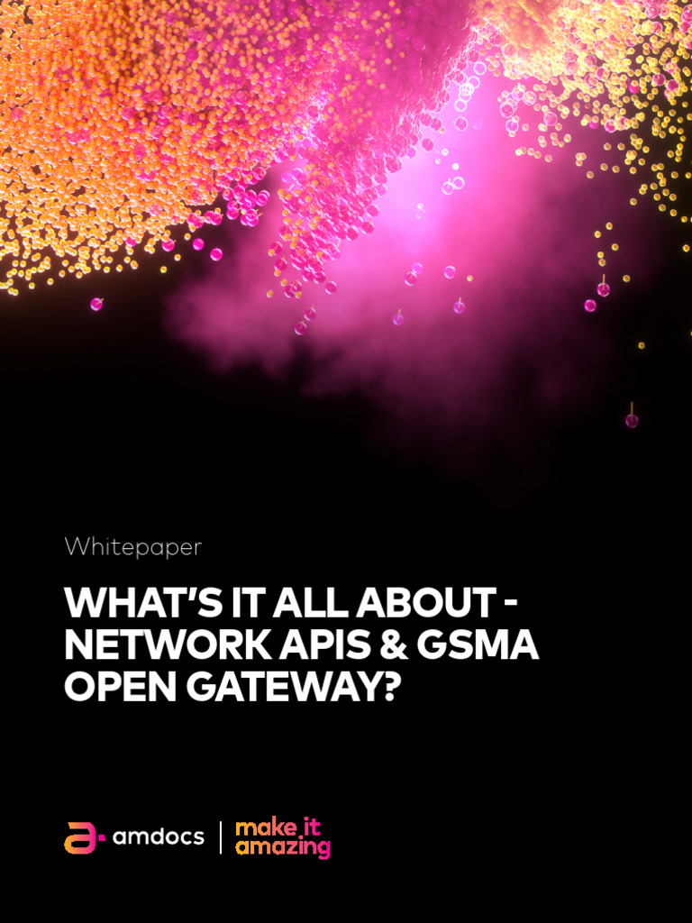 WP Open Gateway APIs OK 071023 | PDF | Computer Network | Cloud Computing