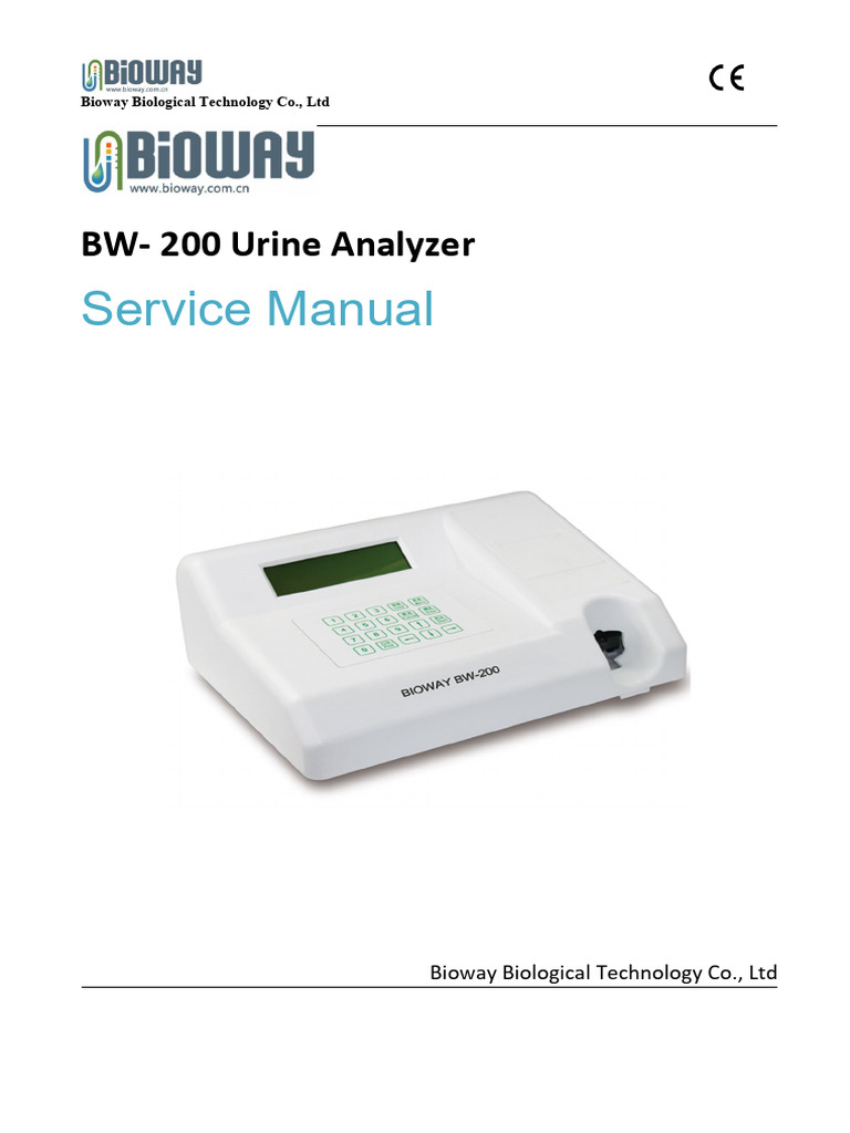 BW-200 Service Manual | PDF | Power Supply | Printer (Computing)