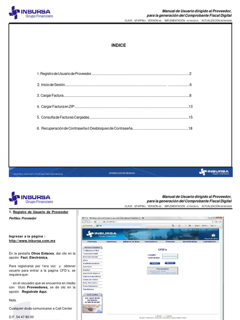 Manual Usuario Proveedor | PDF | Archivo de computadora | Contraseña
