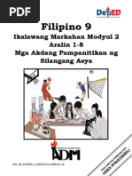 FIlipino 9 Q2 Modyul 2 Ponemang Suprasegmental FINAL VERSION | PDF