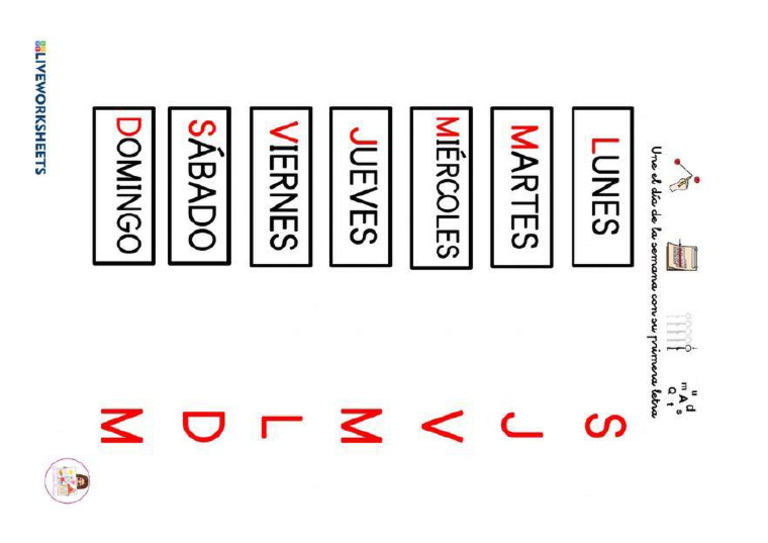 Días de La Semana Inicial | PDF