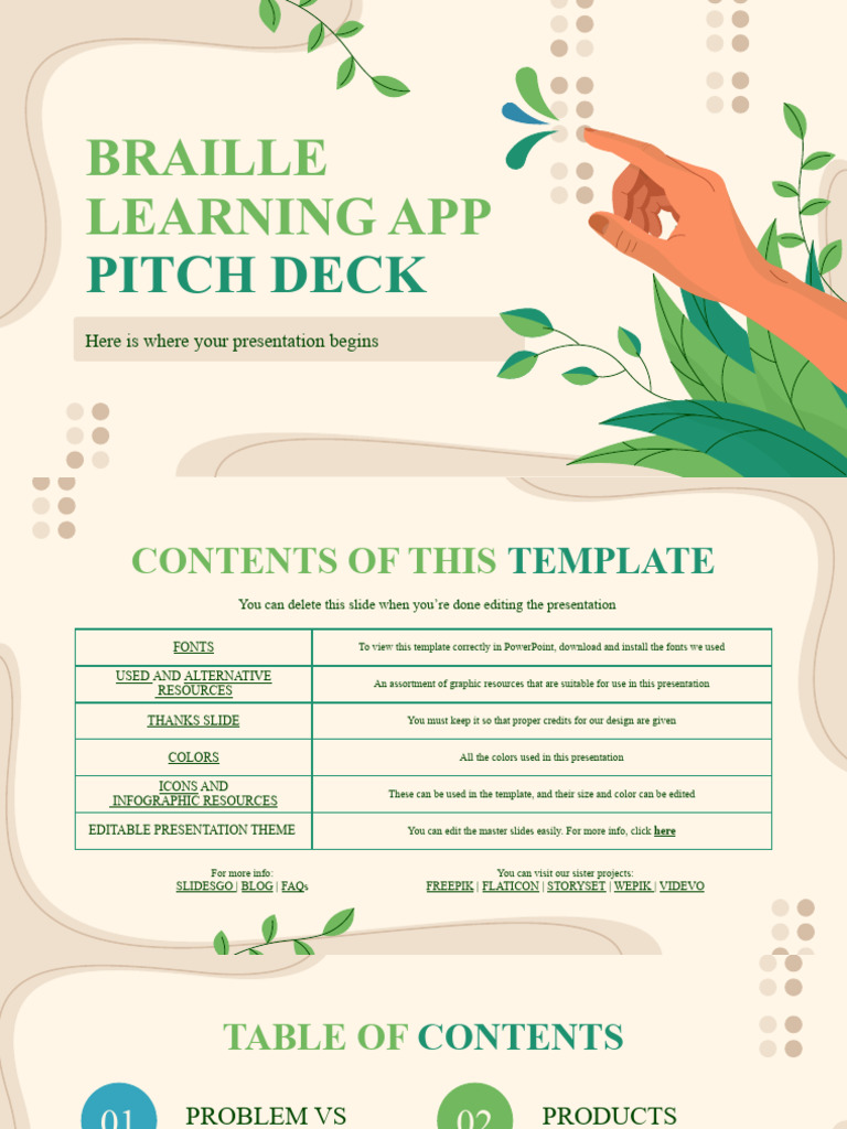 Braille Learning App Presentation | PDF | Planets | Solar System