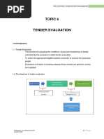 Tender Evaluation Report Template | PDF | Request For Proposal ...