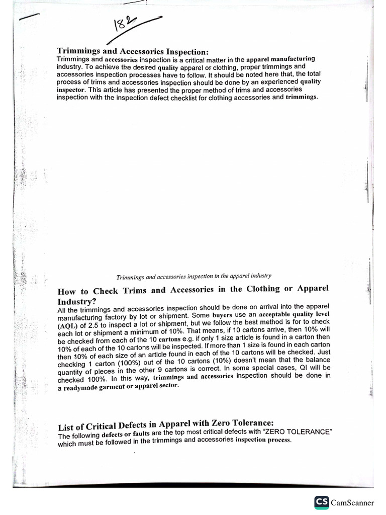 Trims & Accessories | PDF