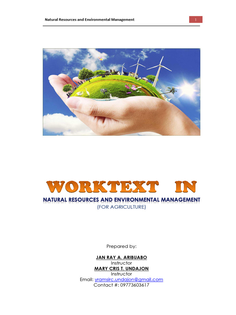 Unit 1 - Envi Sci | PDF | Natural Environment | Ecosystem