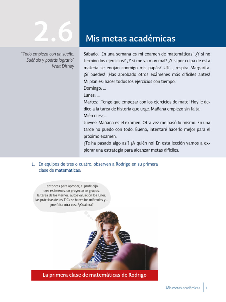 Mis Metas Académicas: "Todo Empieza Con Un Sueño. Suéñalo y Podrás ...