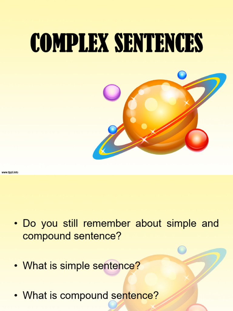 Meeting 9 - How To Construct Complex Sentences | PDF | Clause | Semantic Units