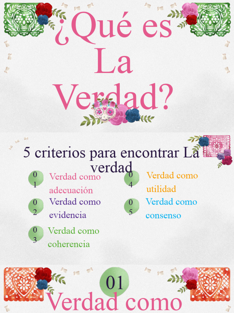 Criterios para Definir la Verdad | PDF | Verdad | Epistemología