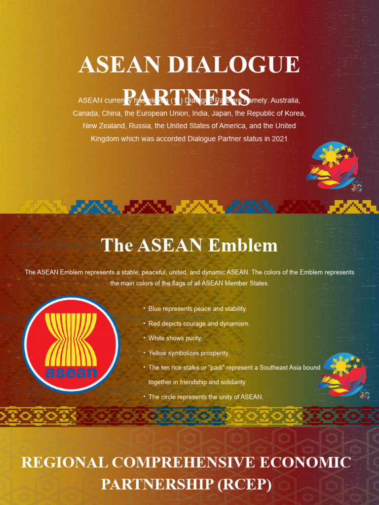 ASEAN: Dialogue Partners and Key Facts | PDF | Economies | Asia
