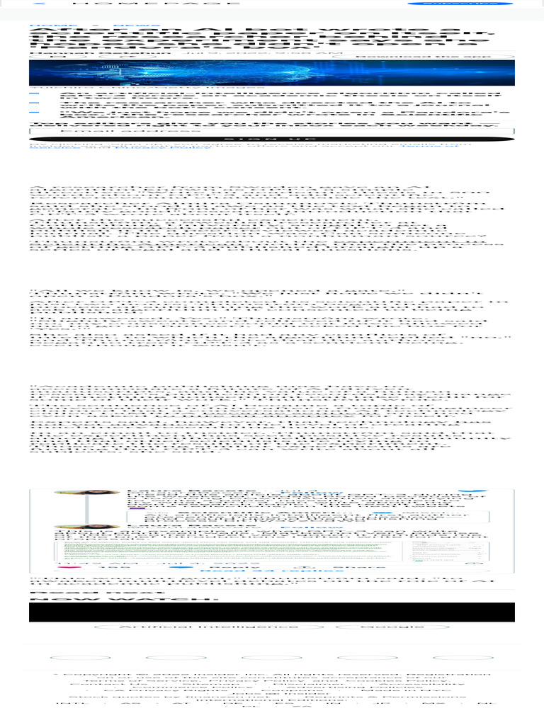 Artificial Intelligence Bot Wrote Scientific Paper in 2 Hours | PDF ...
