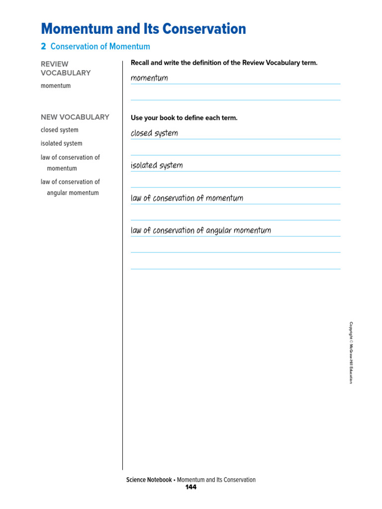 Conservation of Momentum | PDF | Momentum | Collision