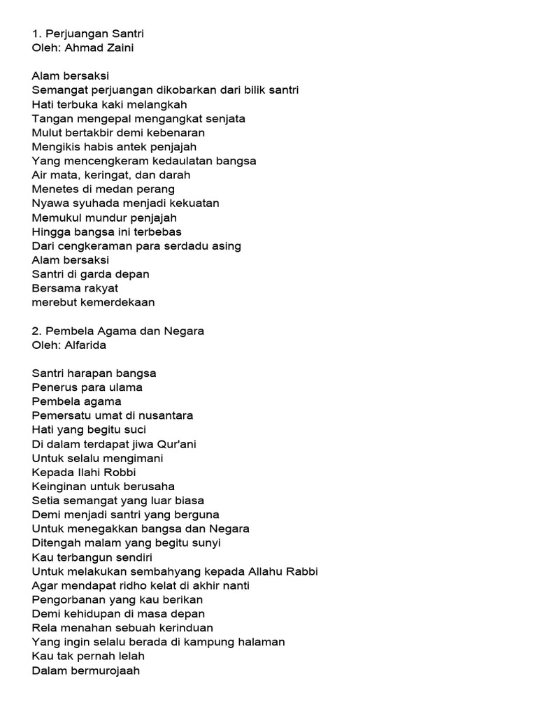 Puisi Mading Mi Batulawang | PDF
