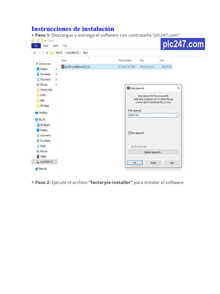 Instrucciones de Instalación | PDF | Negocios